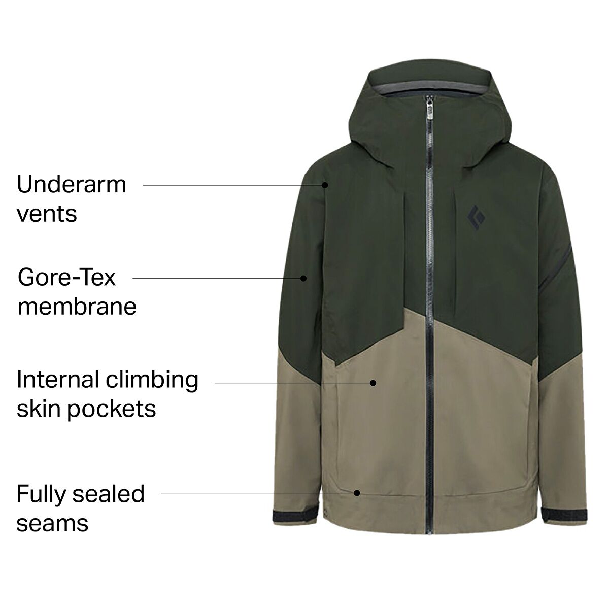 Black Diamond Mission Jacket - Men's | Backcountry.com
