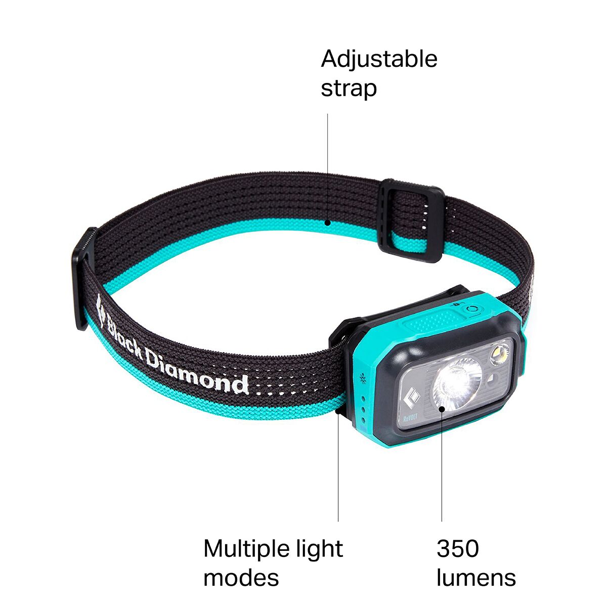 Black Diamond Revolt Headlamp - Hike & Camp