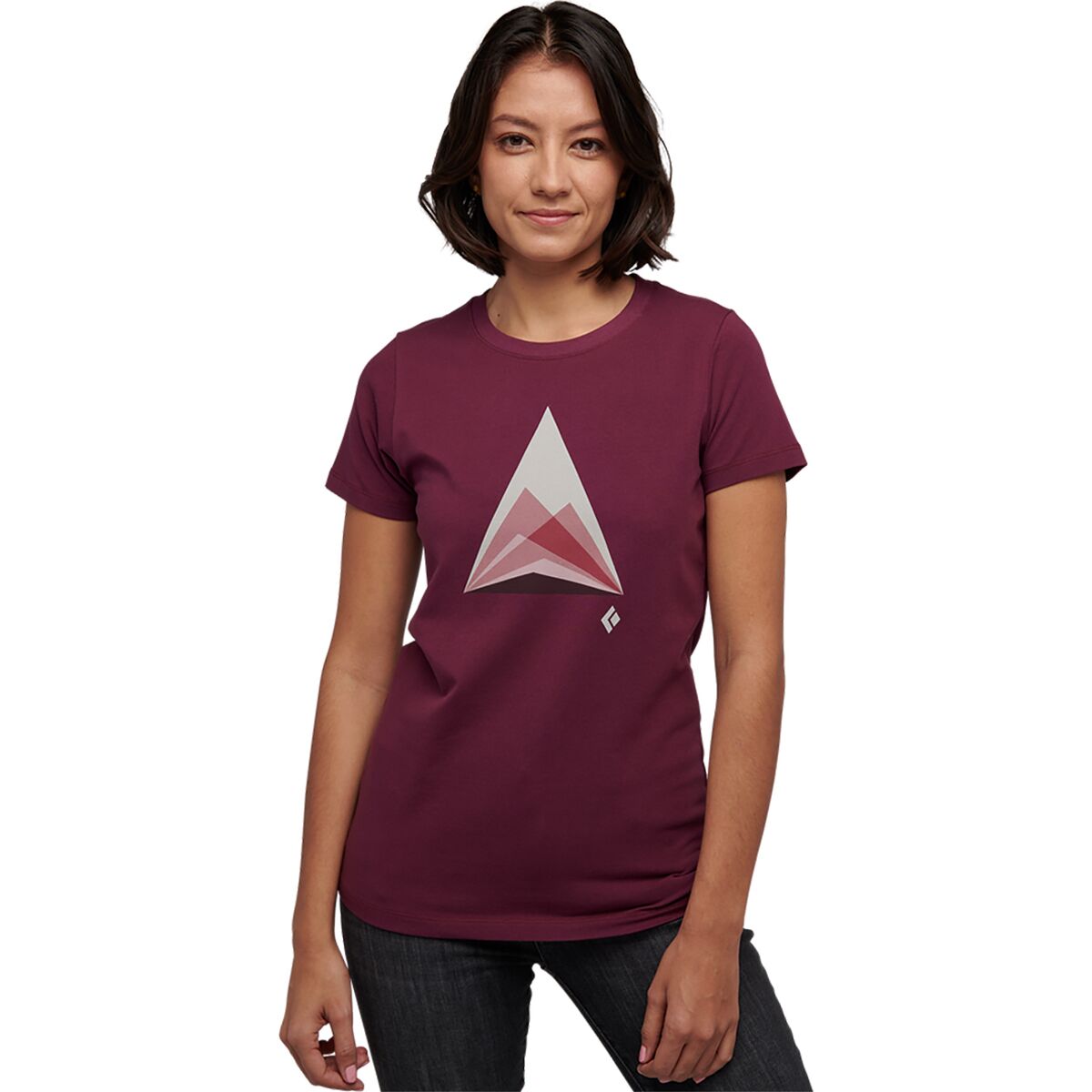 Black Diamond Mountain Transparency T-Shirt - Women's - Clothing