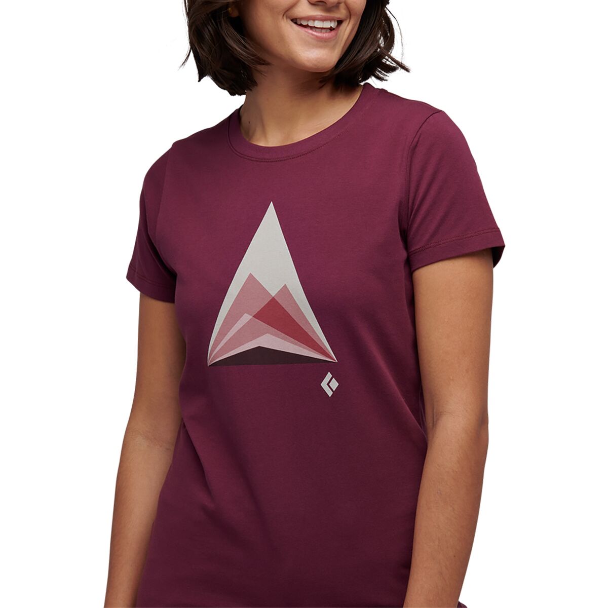 Black Diamond Mountain Transparency T-Shirt - Women's - Clothing