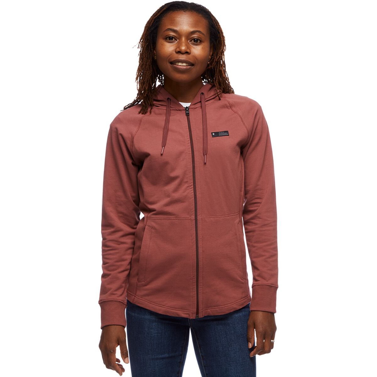 Black Diamond Mountain Transparency Full-Zip Hoodie - Women's - Clothing