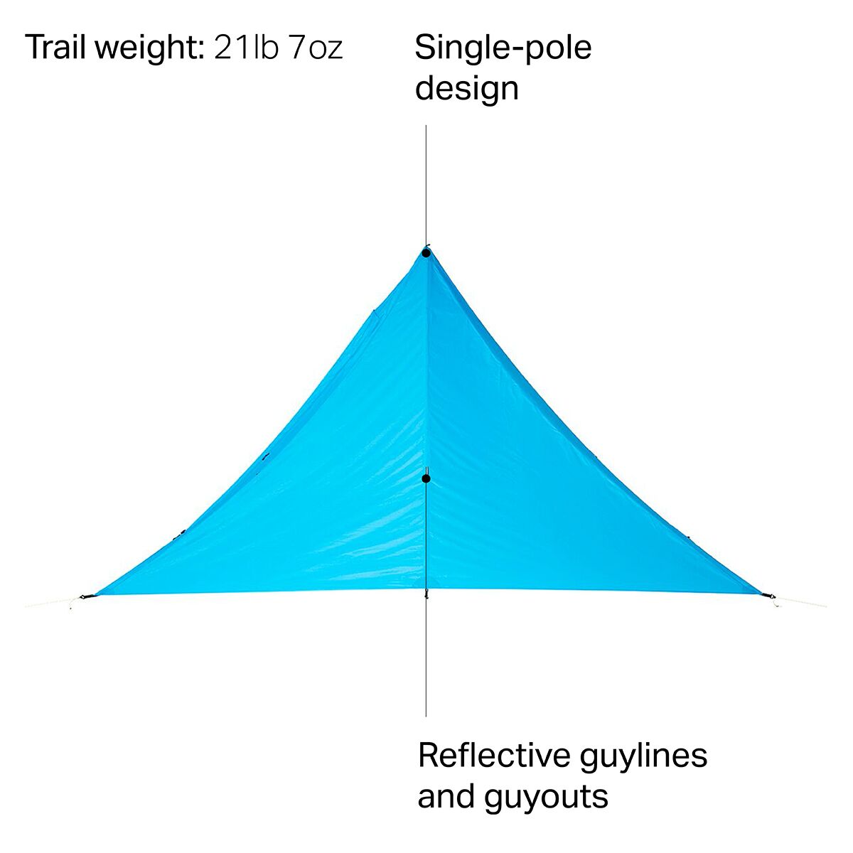 Black Diamond Mega Light Tent: 4-Person 3-Season - Hike & Camp