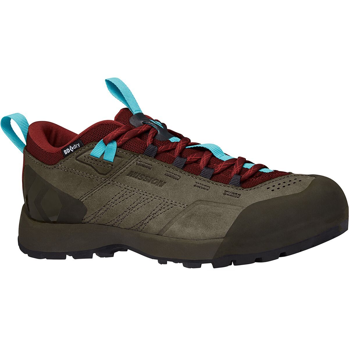 Black Diamond Mission Leather Low WP Approach Shoe - Women's - Footwear