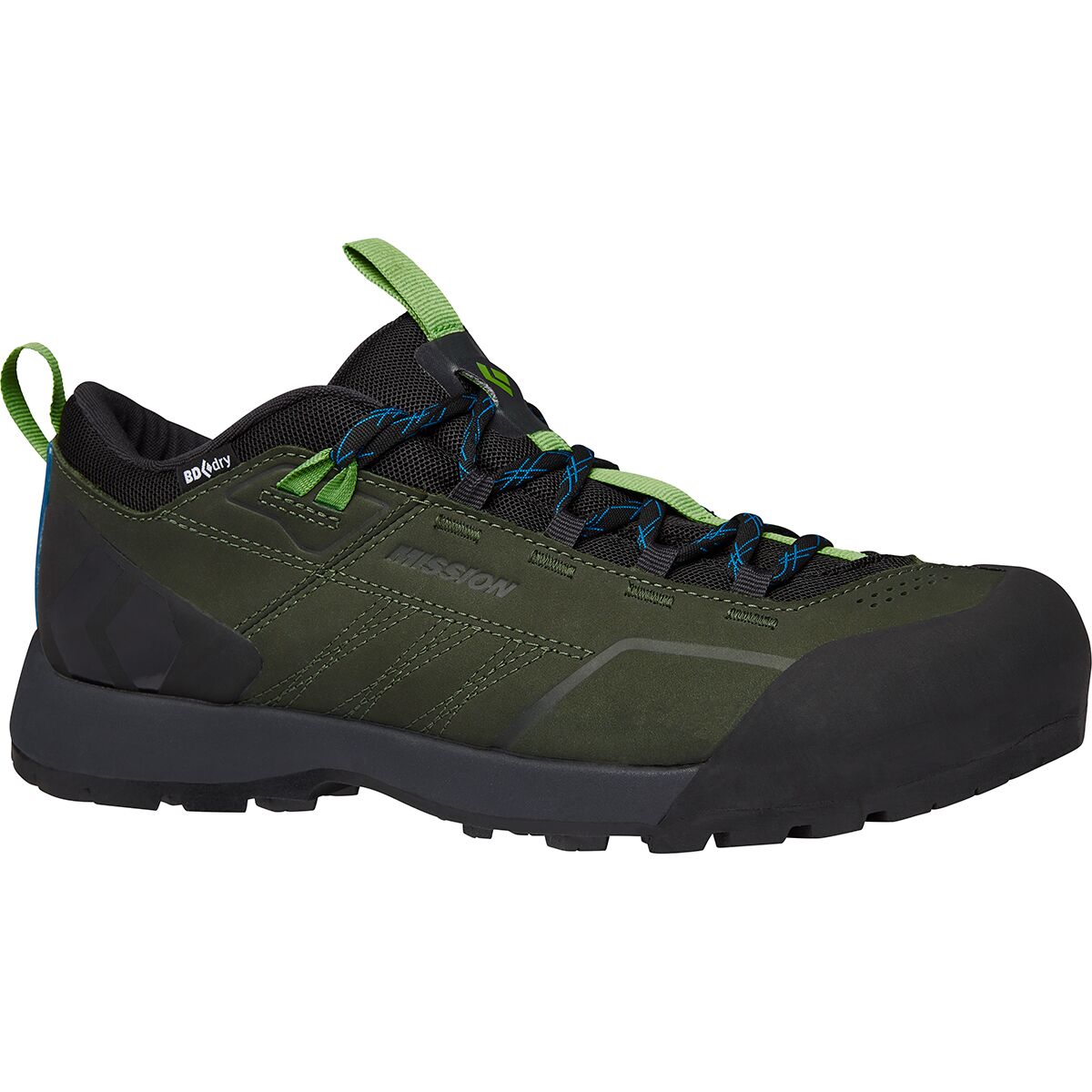 Black Diamond Mission Leather Low WP Approach Shoe - Men's - Footwear