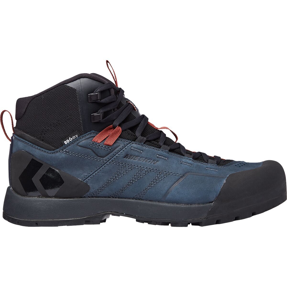 Black Diamond Mission Leather Mid WP Approach Shoe - Men's - Footwear