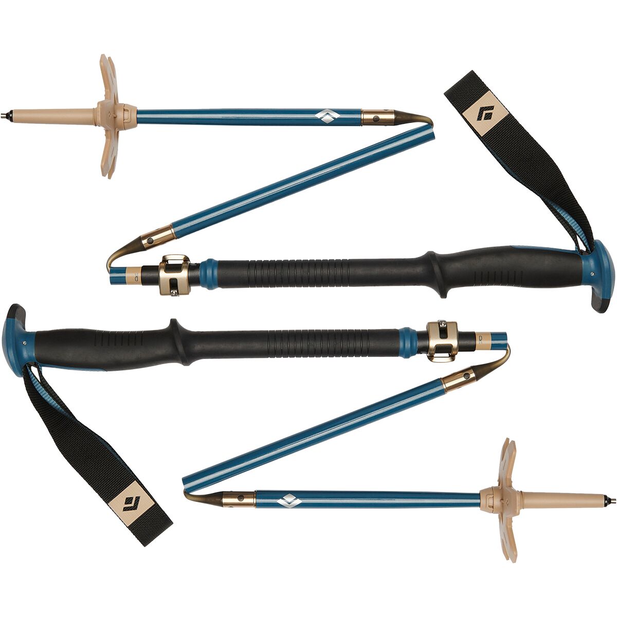 Black Diamond Traverse Compactor Ski Poles - Ski
