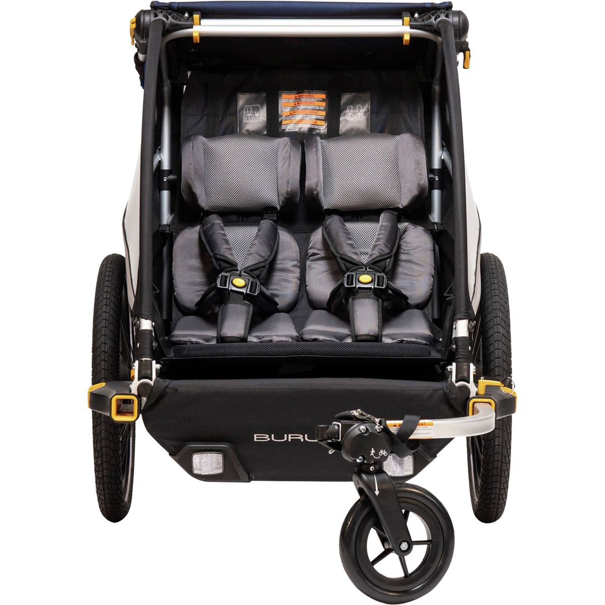 Burley D'Lite 2-Seat Bike Trailer & Stroller - Kids