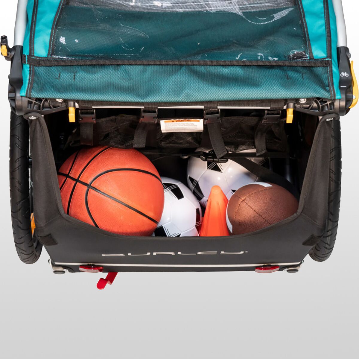 Burley Encore X 2-Seat Bike Trailer & Stroller - Kids