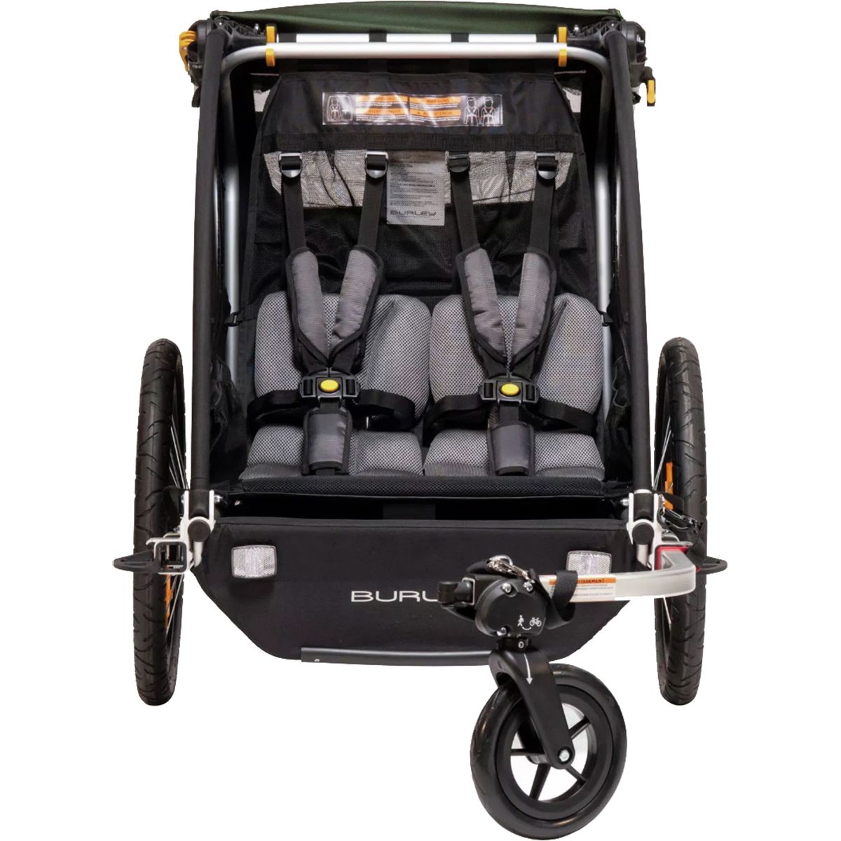 Burley Encore 2-Seat Bike Trailer & Stroller - Kids
