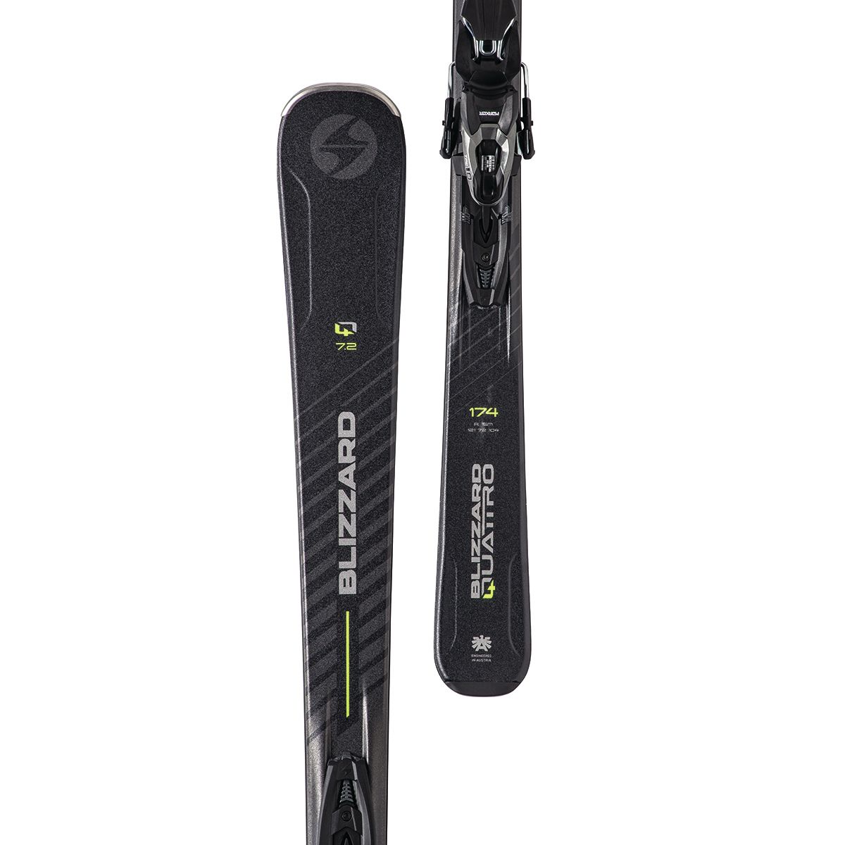 Blizzard Quattro 7.2 Ti Ski + TPC 10 Binding - 2020 - Ski