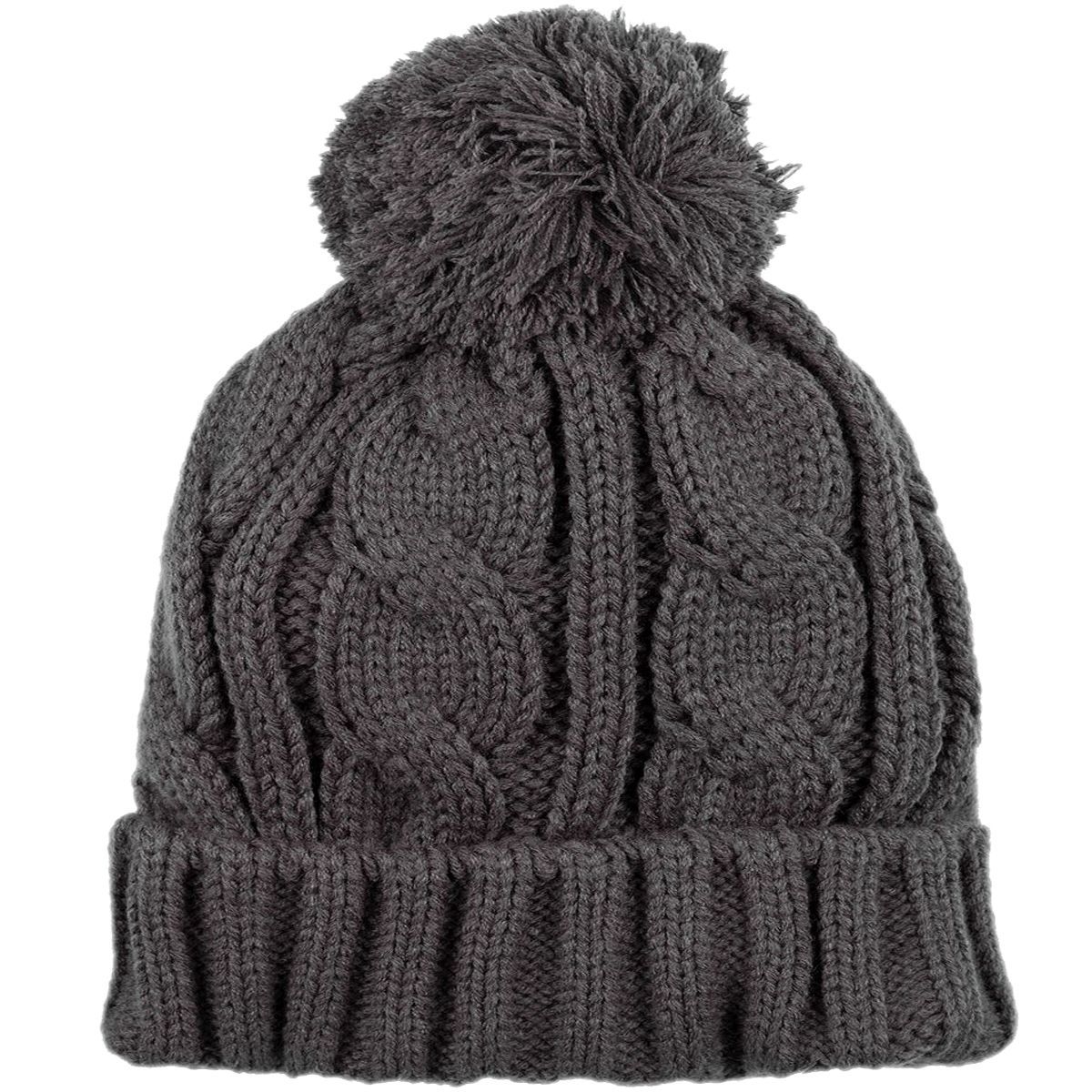 Basin and Range Cable Pom Beanie - Women's - Accessories