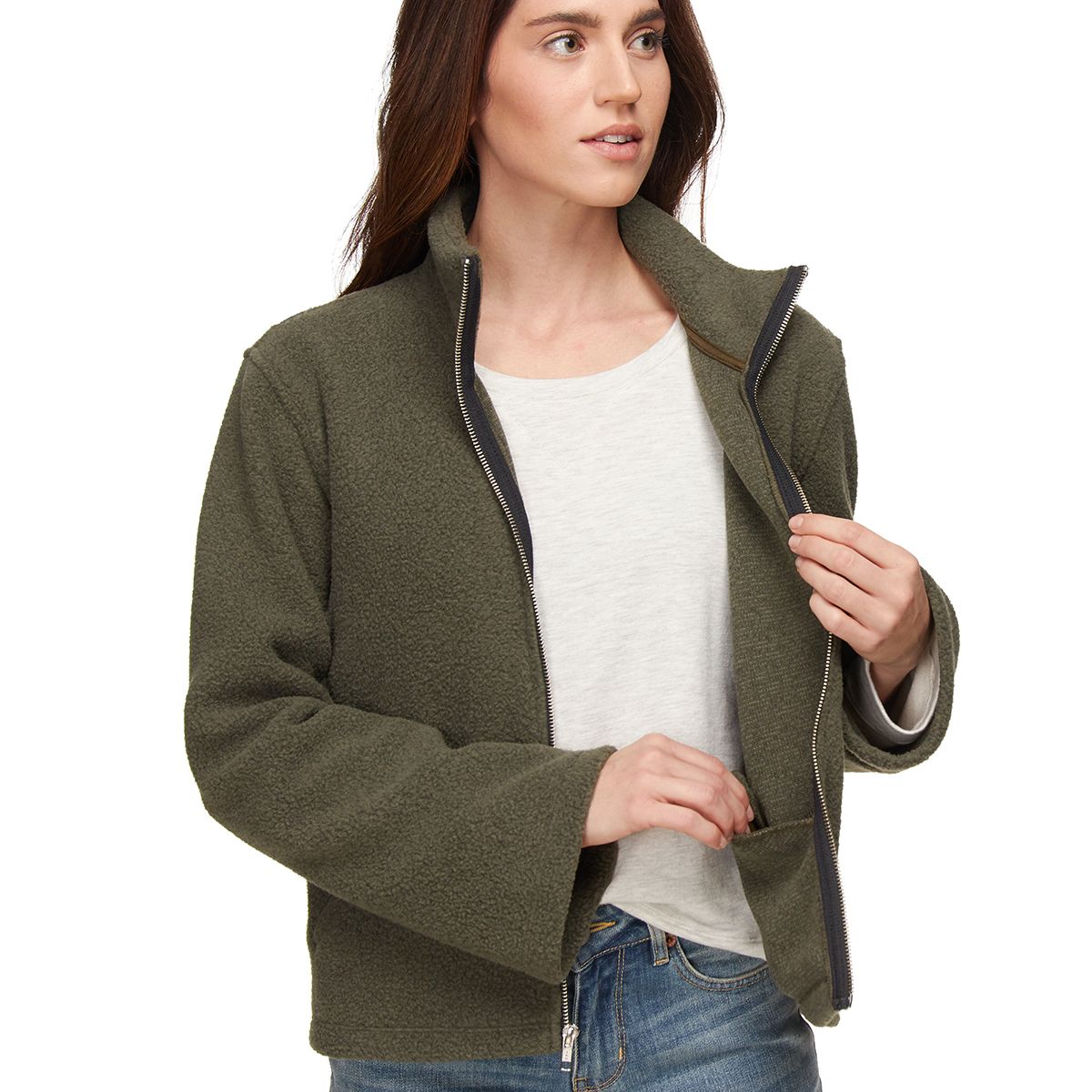 Basin and Range Cozy Fleece Full-Zip Jacket - Women's - Clothing