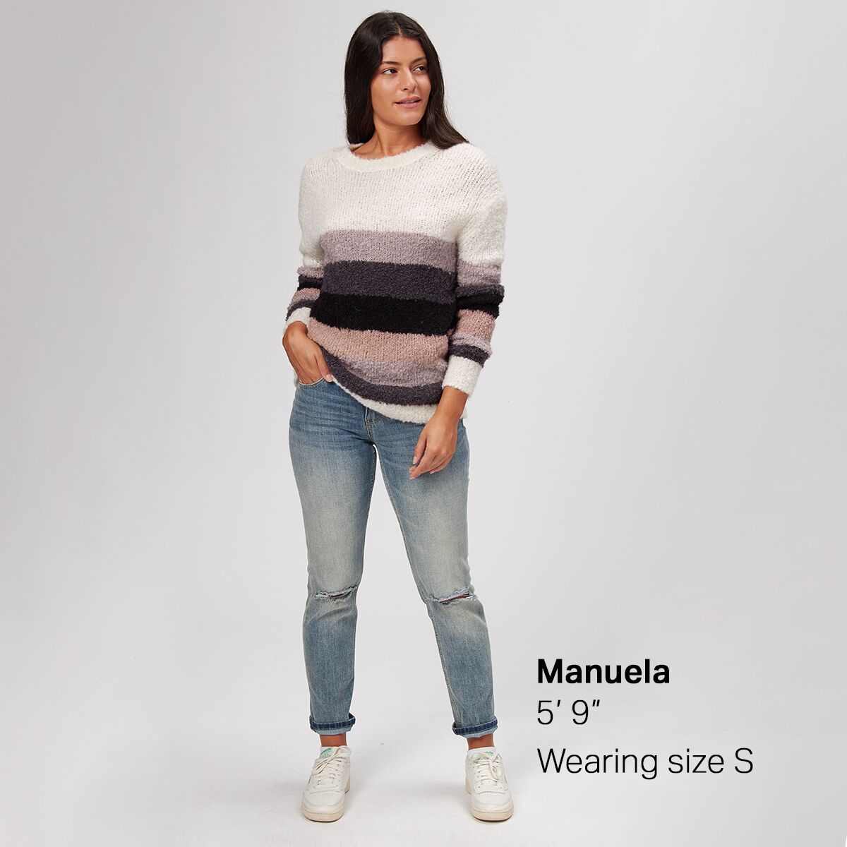 Basin and Range Stripe Sweater - Past Season - Women's - Clothing