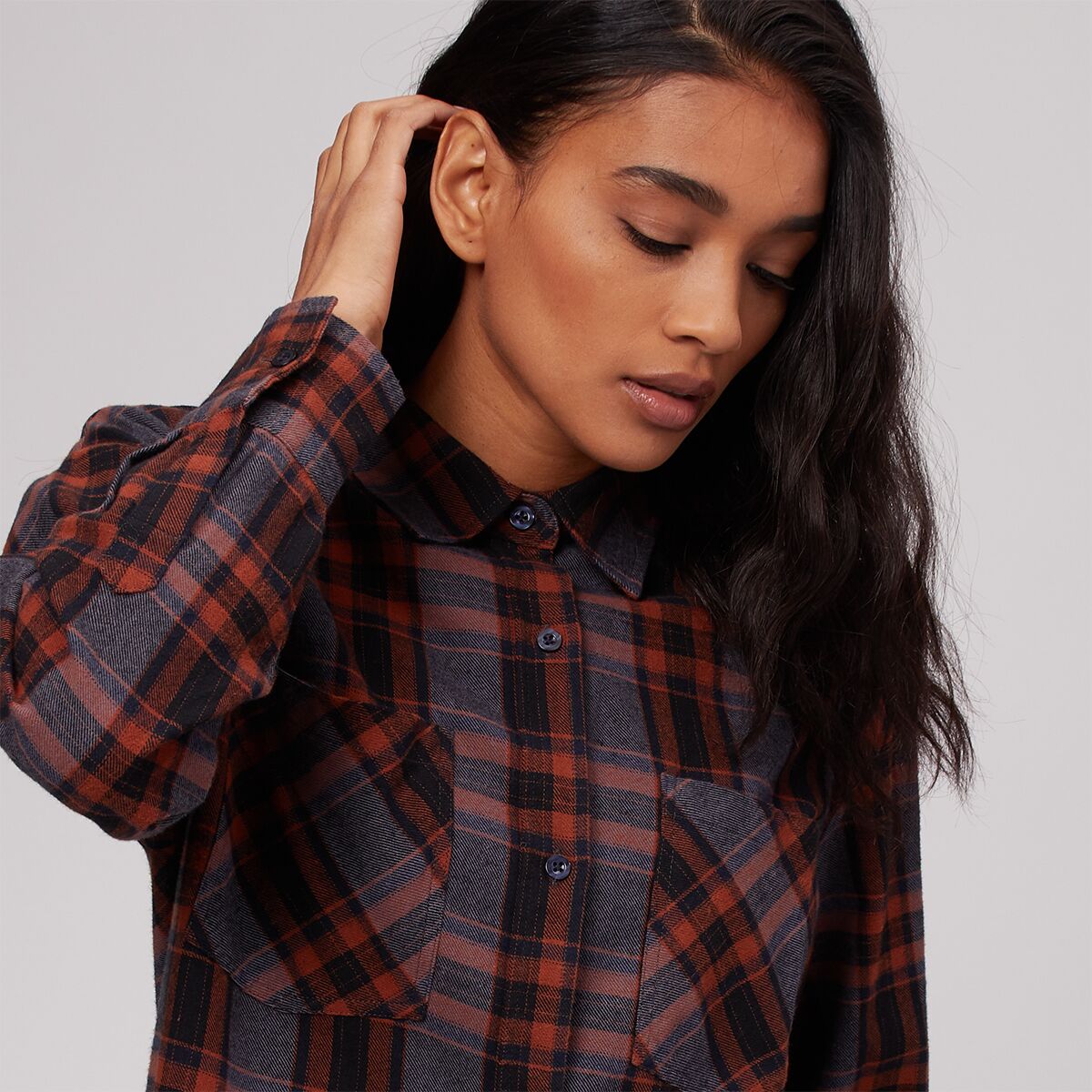 Basin and Range Plaid Flannel Shirt - Past Season - Women's - Clothing