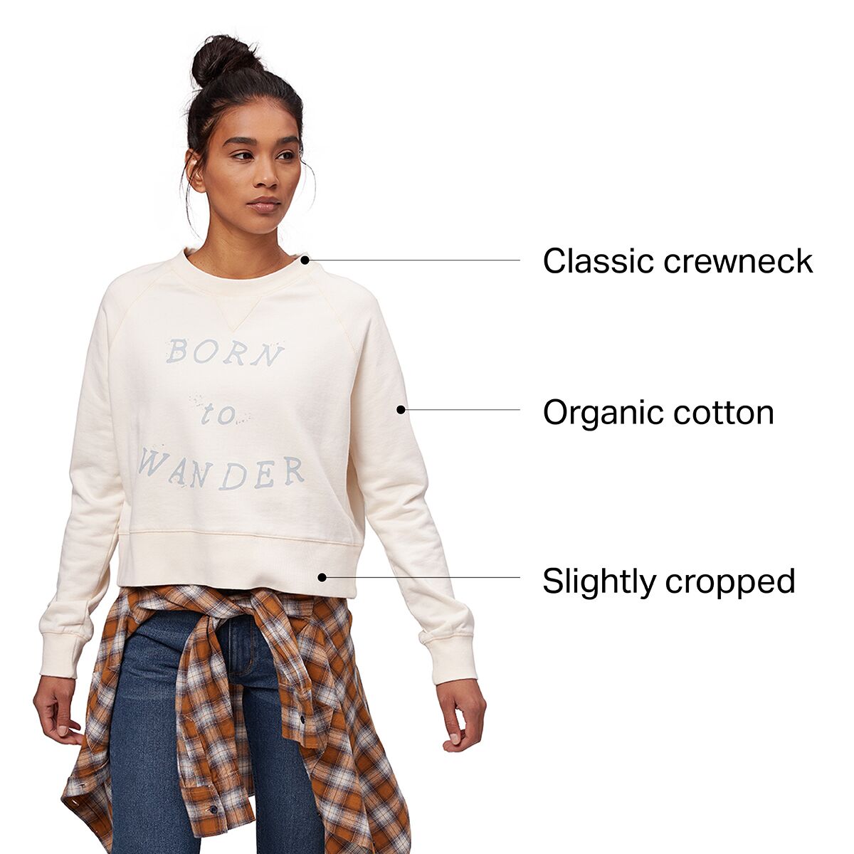 Basin and Range Crewneck Sweatshirt - Past Season - Women's - Clothing