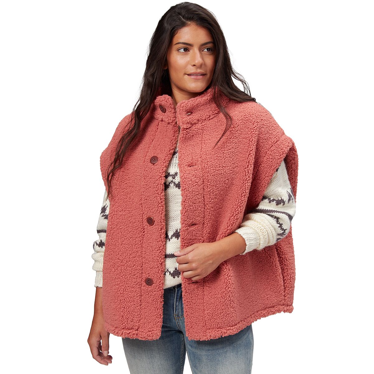 Basin and Range Sherpa Vest - Past Season - Women's - Clothing