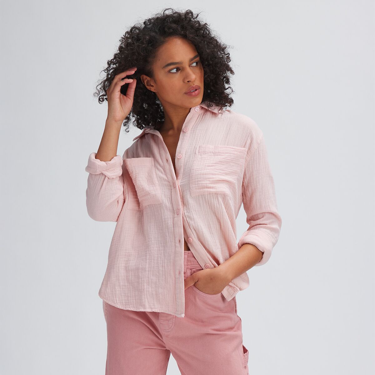 Basin and Range Cotton Gauze Shirt - Women's - Clothing