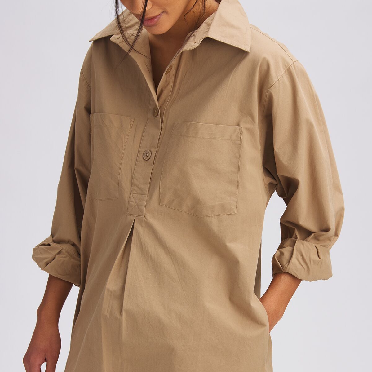 Basin and Range Cotton Poplin Solid Shirt Dress - Past Season - Women's ... Basin and Range Cotton Poplin Solid Shirt Dress - Past Season - Women's ...