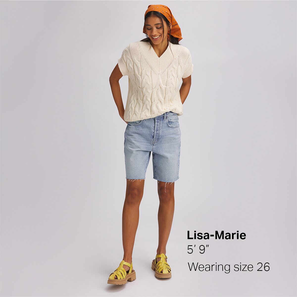 Basin and Range Denim Bermuda Short - Past Season - Women's - Clothing