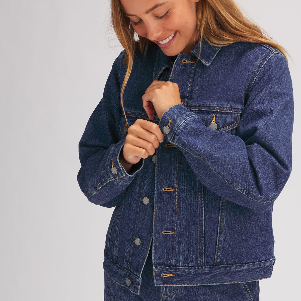 Basin and Range Printed Sherpa Lined Denim Jacket - Women's - Clothing