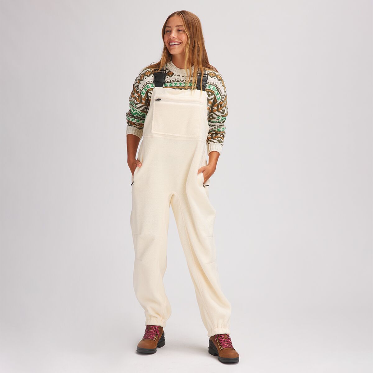 Basin and Range Fleece Overall - Women's - Clothing