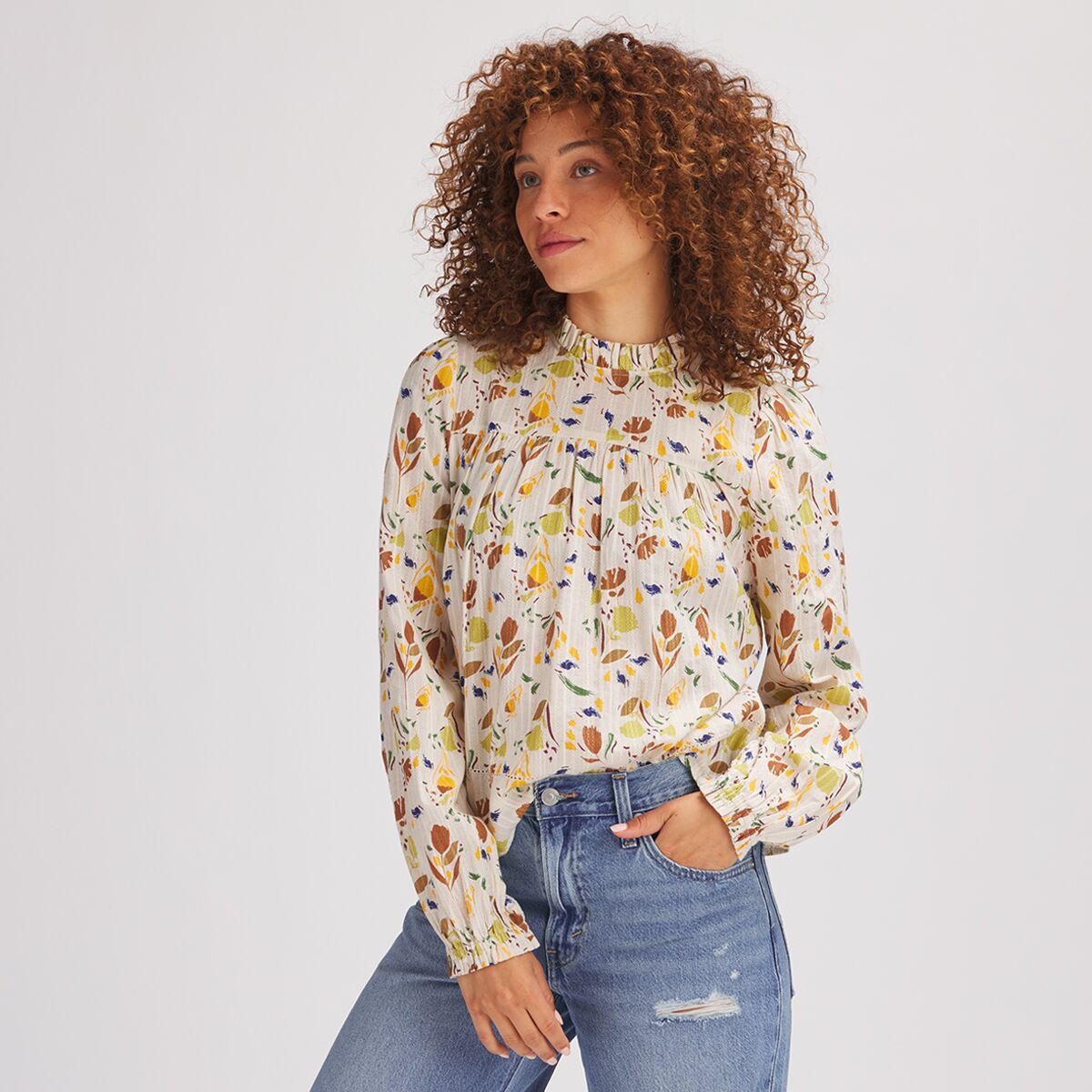Basin and Range Floral Yoke Shirt - Women's - Clothing