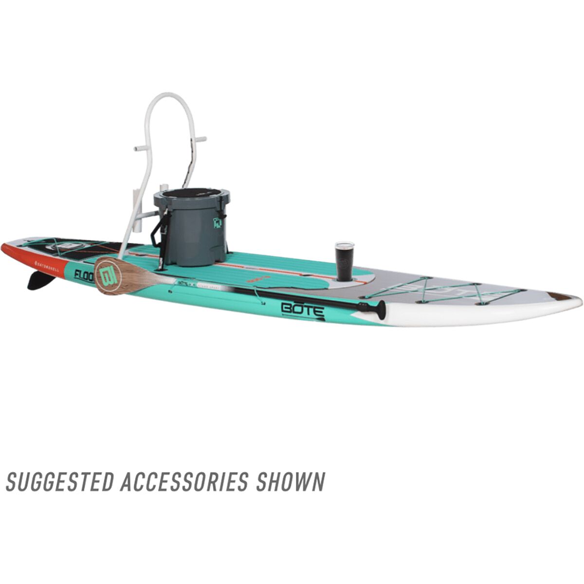 BOTE Flood Gatorshell 12ft Stand-Up Paddleboard - Paddle