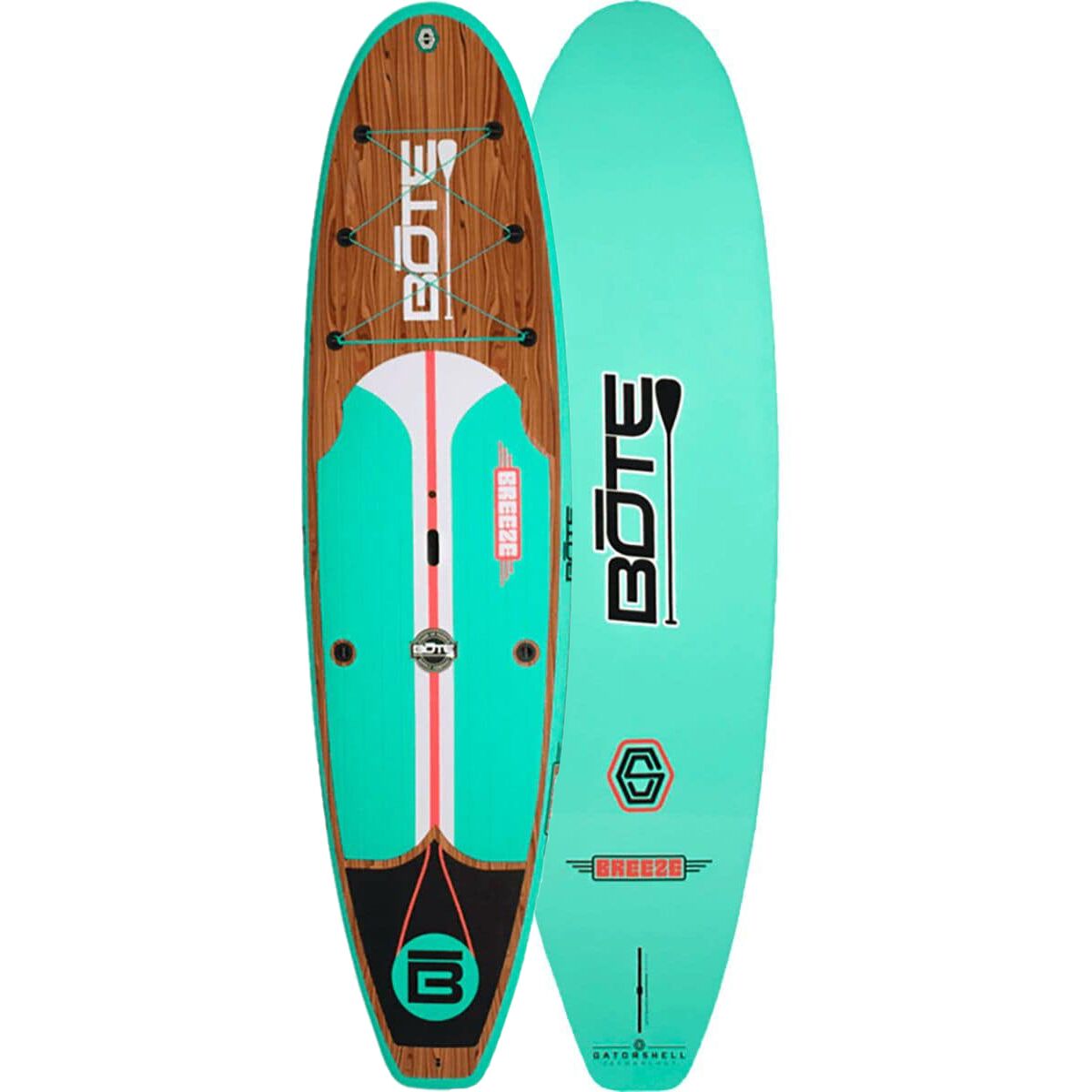 BOTE Breeze Gatorshell 11ft 6in Stand-Up Paddleboard - Paddle