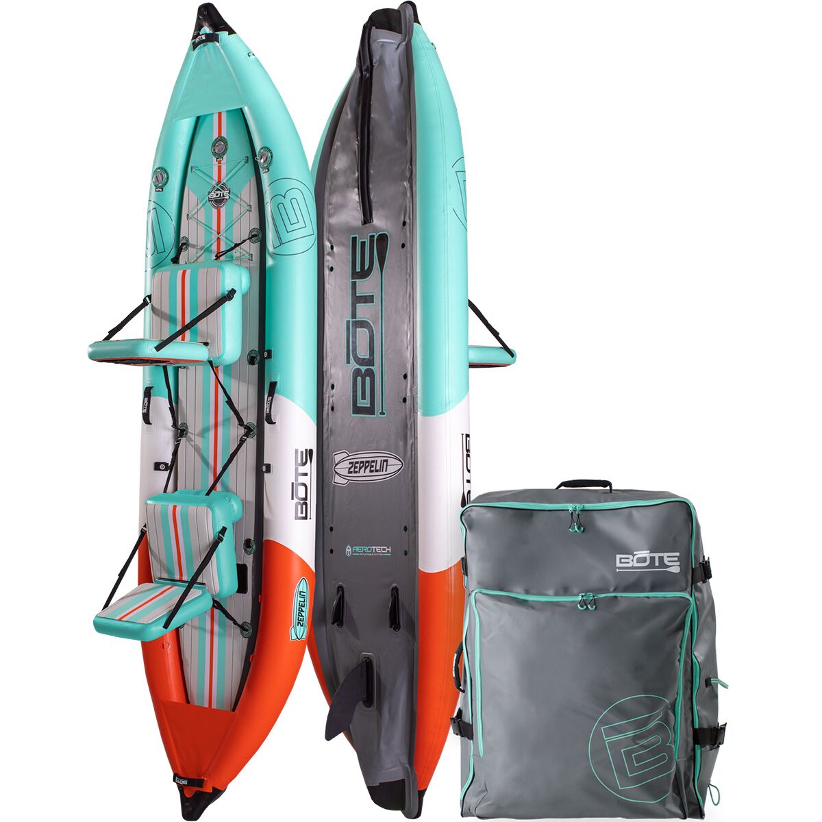 BOTE Zeppelin Aero Inflatable Kayak - Paddle