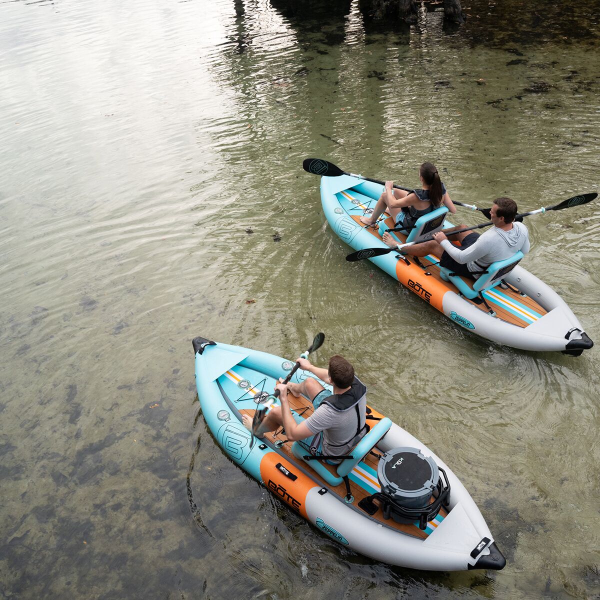 BOTE Zeppelin Aero Inflatable Kayak - Paddle