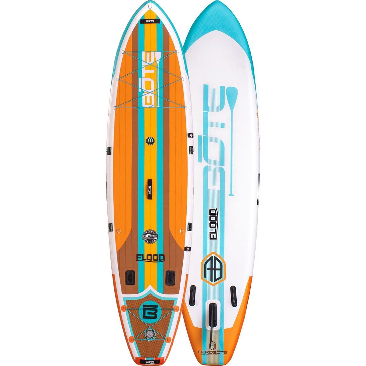 BOTE Flood Aero 11ft Inflatable Stand-Up Paddleboard - 2022 - Paddle