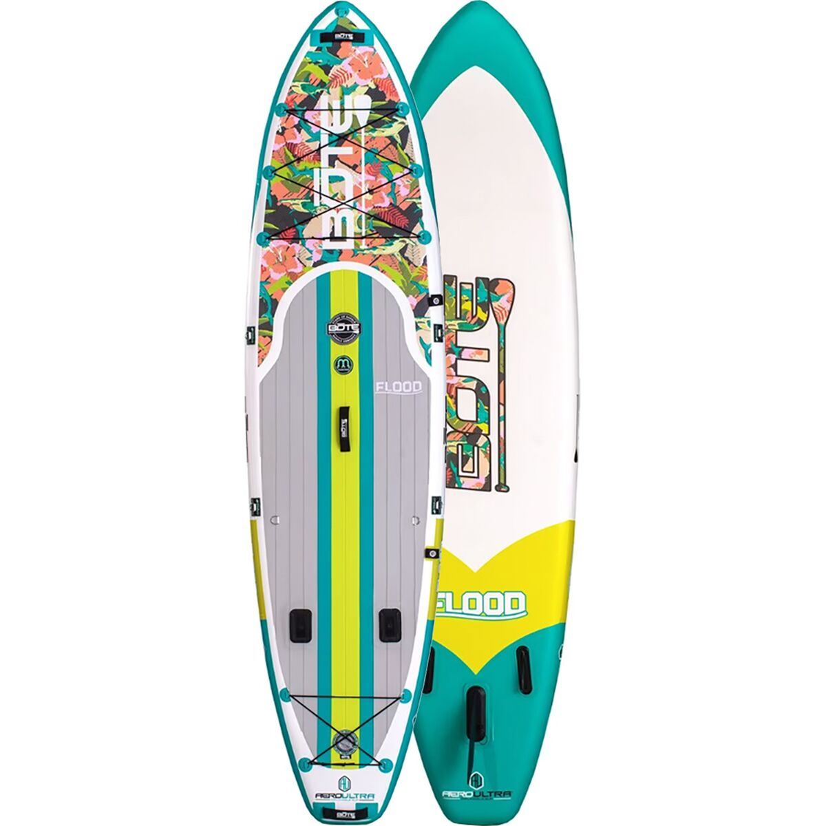 BOTE Flood Aero 11ft Inflatable Stand-Up Paddleboard - 2022 - Paddle