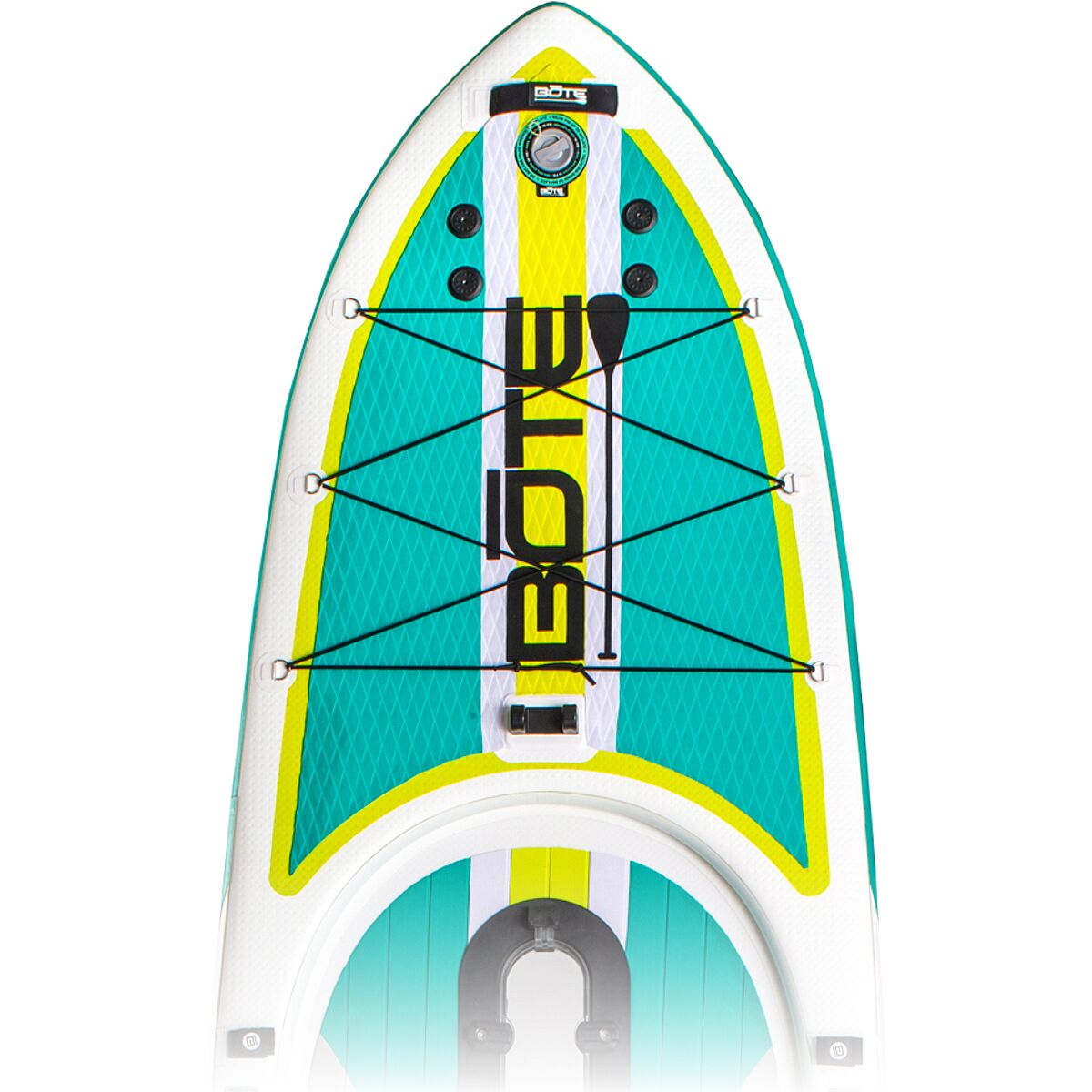 BOTE Rackham Aero 12ft 4in Inflatable Stand-Up Paddleboard - Paddle