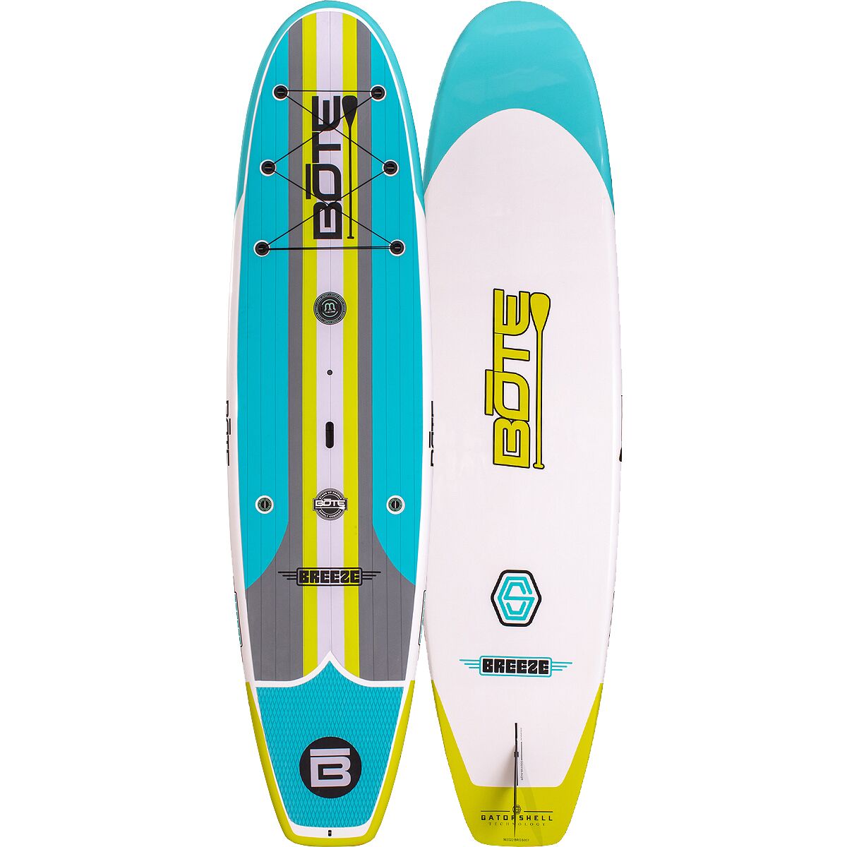 BOTE Breeze Gatorshell 10ft 6in Stand-Up Paddleboard - Paddle