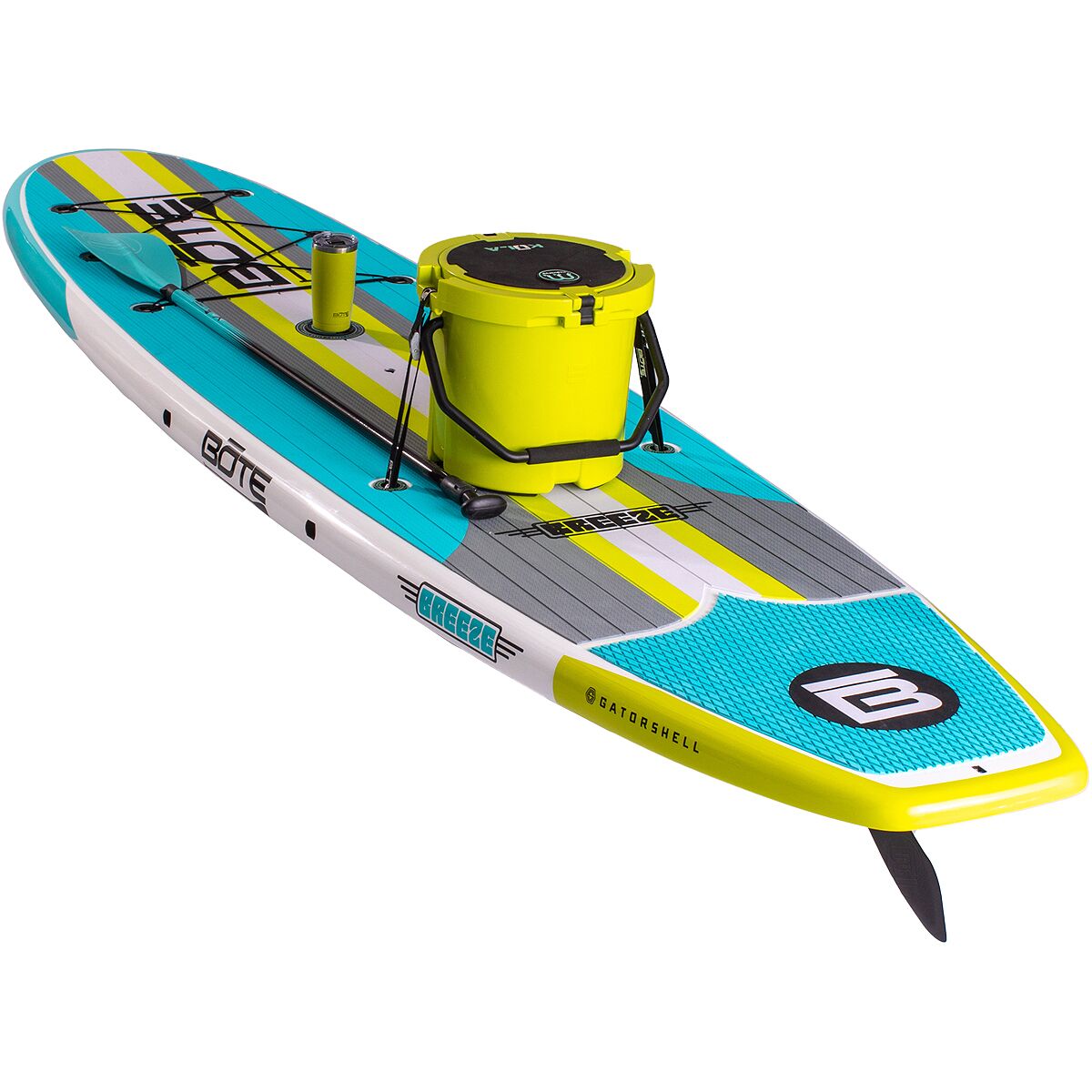 BOTE Breeze Gatorshell 10ft 6in Stand-Up Paddleboard - Paddle