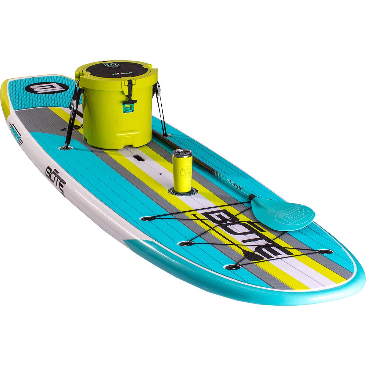 BOTE Breeze Gatorshell 10ft 6in Stand-Up Paddleboard - Paddle