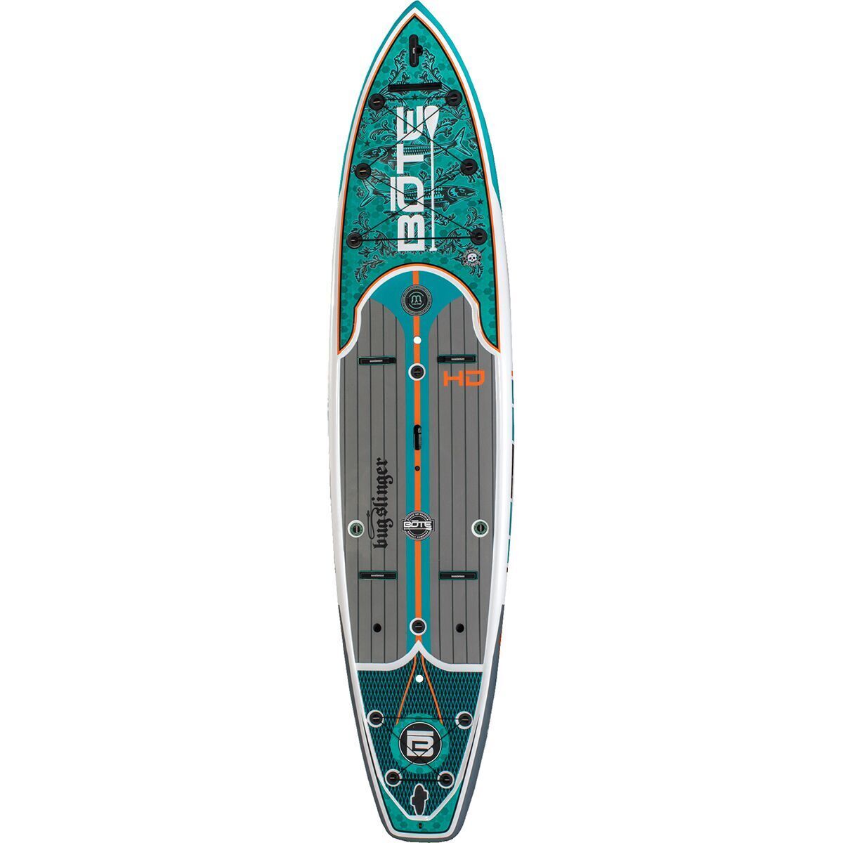BOTE HD Gatorshell 12ft Stand-Up Paddleboard - Paddle