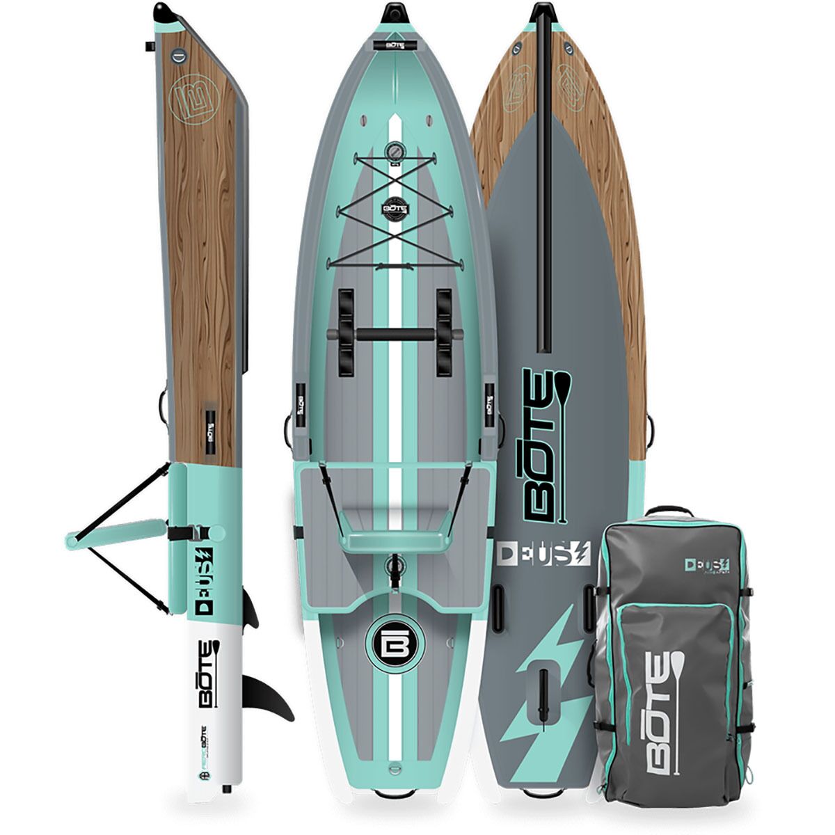 BOTE Deus Inflatable Kayak - Paddle