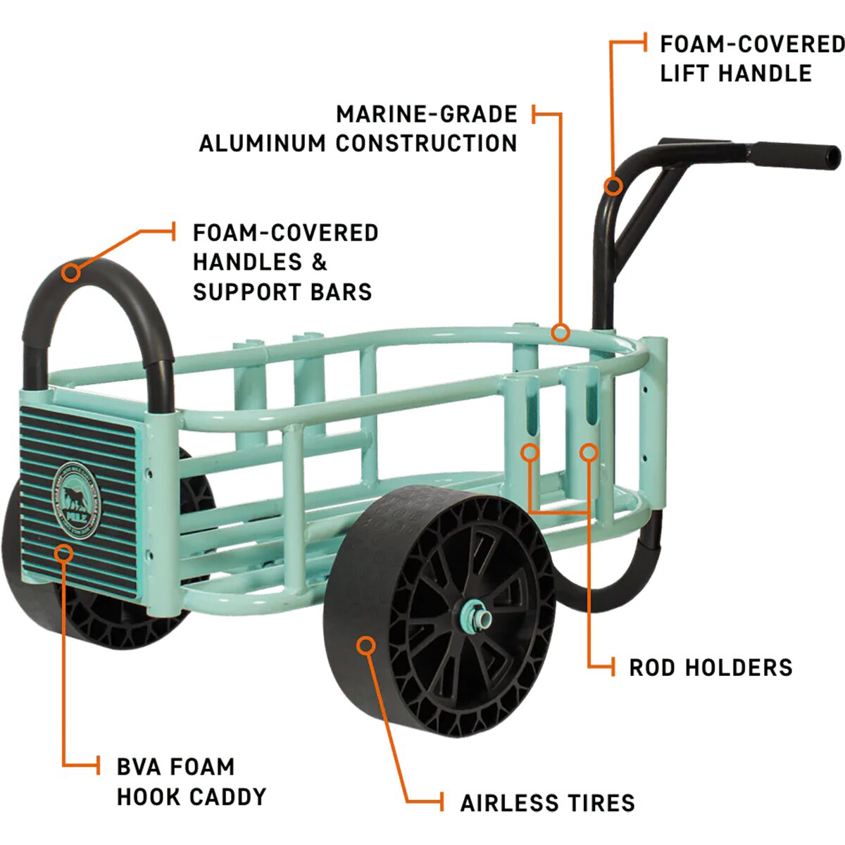 BOTE Mule Beach Cart - Paddle