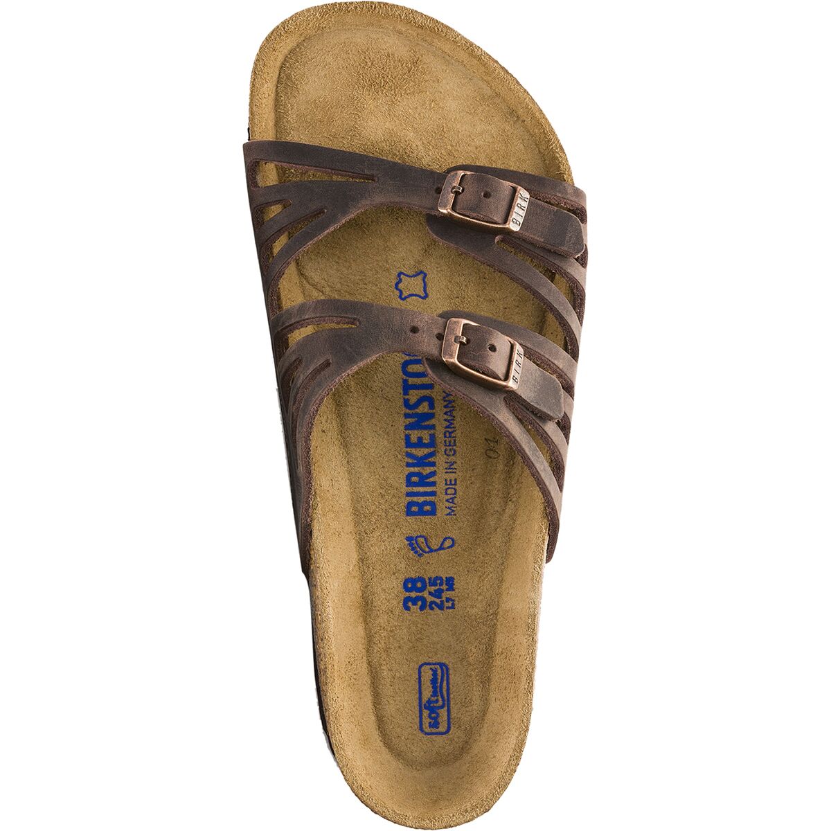 Birkenstock Granada Soft Footbed Leather Narrow Sandal - Women's - Footwear