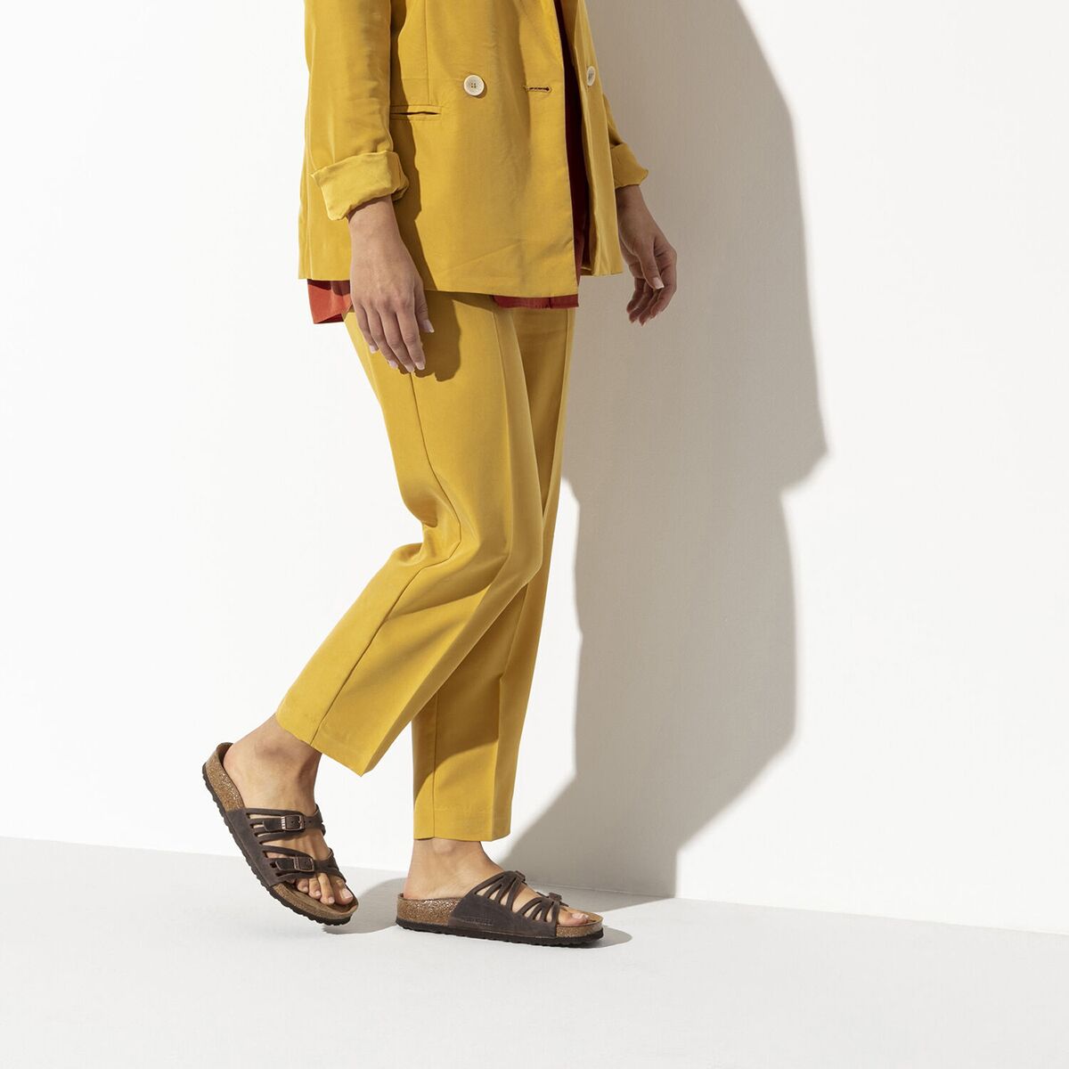 Birkenstock Granada Soft Footbed Leather Sandal - Women's - Footwear