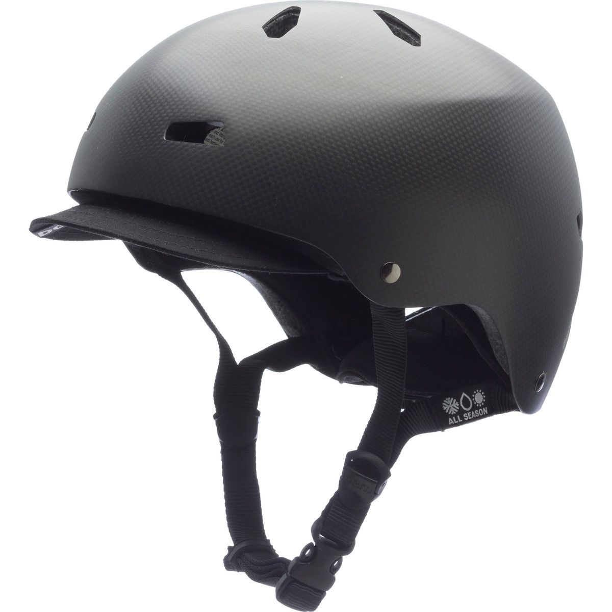Bern Macon Carbon Fiber Helmet with Visor - Bike