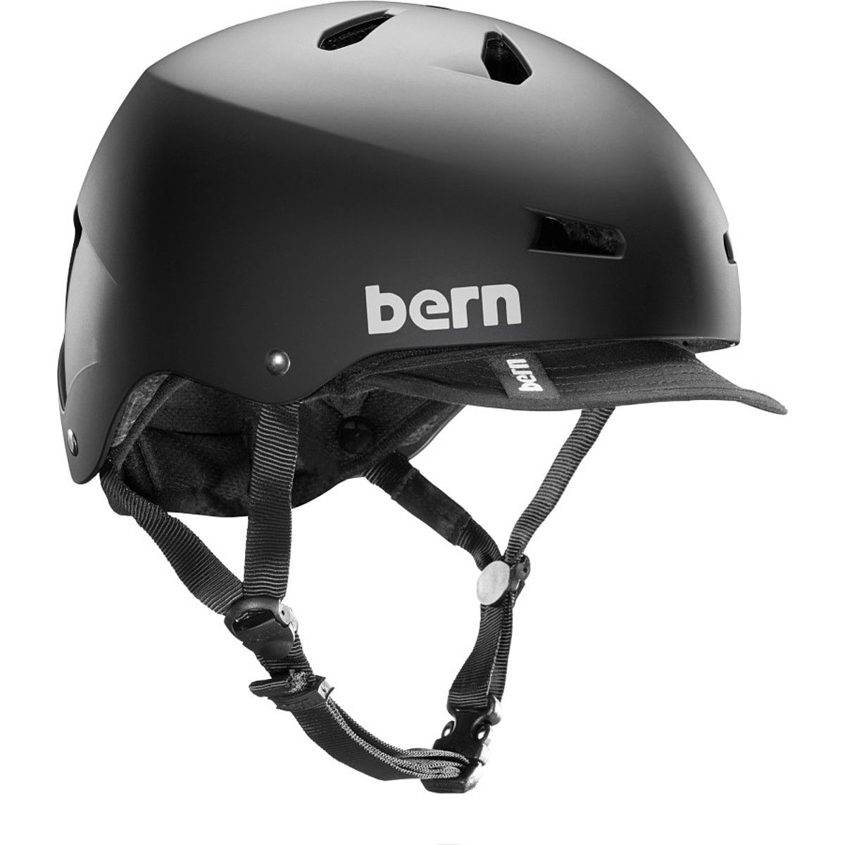 Bern Macon Thin Shell EPS Helmet with Visor - 2014 - Bike