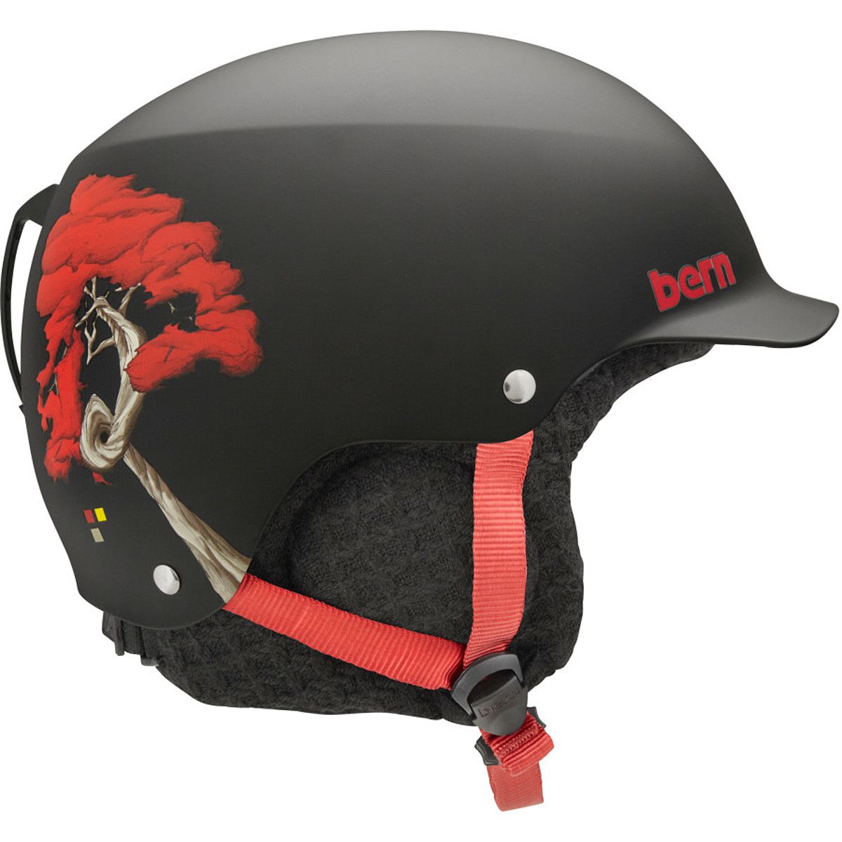 Bern Baker EPS Visor Audio Helmet with Knit Liner - Ski