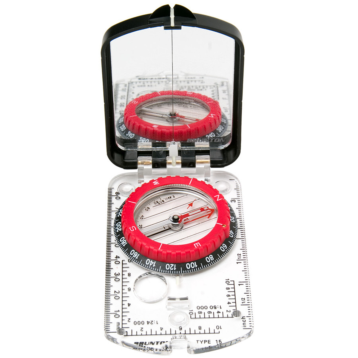 Brunton 15TDCL Mirrored Compass - Hike & Camp