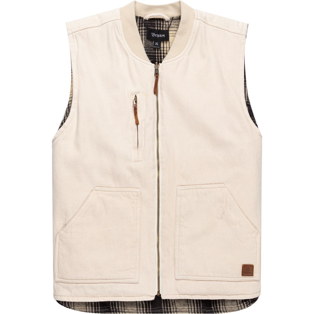 Brixton Abraham Reversible Vest - Men's - Clothing
