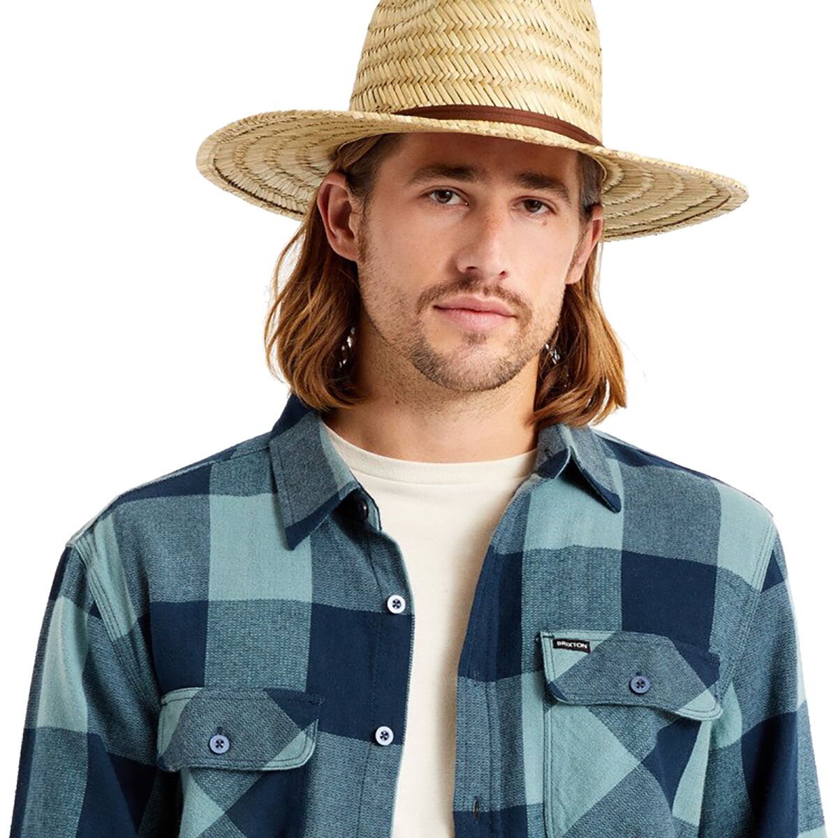 Brixton Cohen Straw Cowboy Hat - Accessories