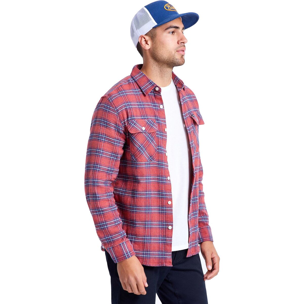 Brixton Bowery Lightweight Flannel - Men's - Clothing
