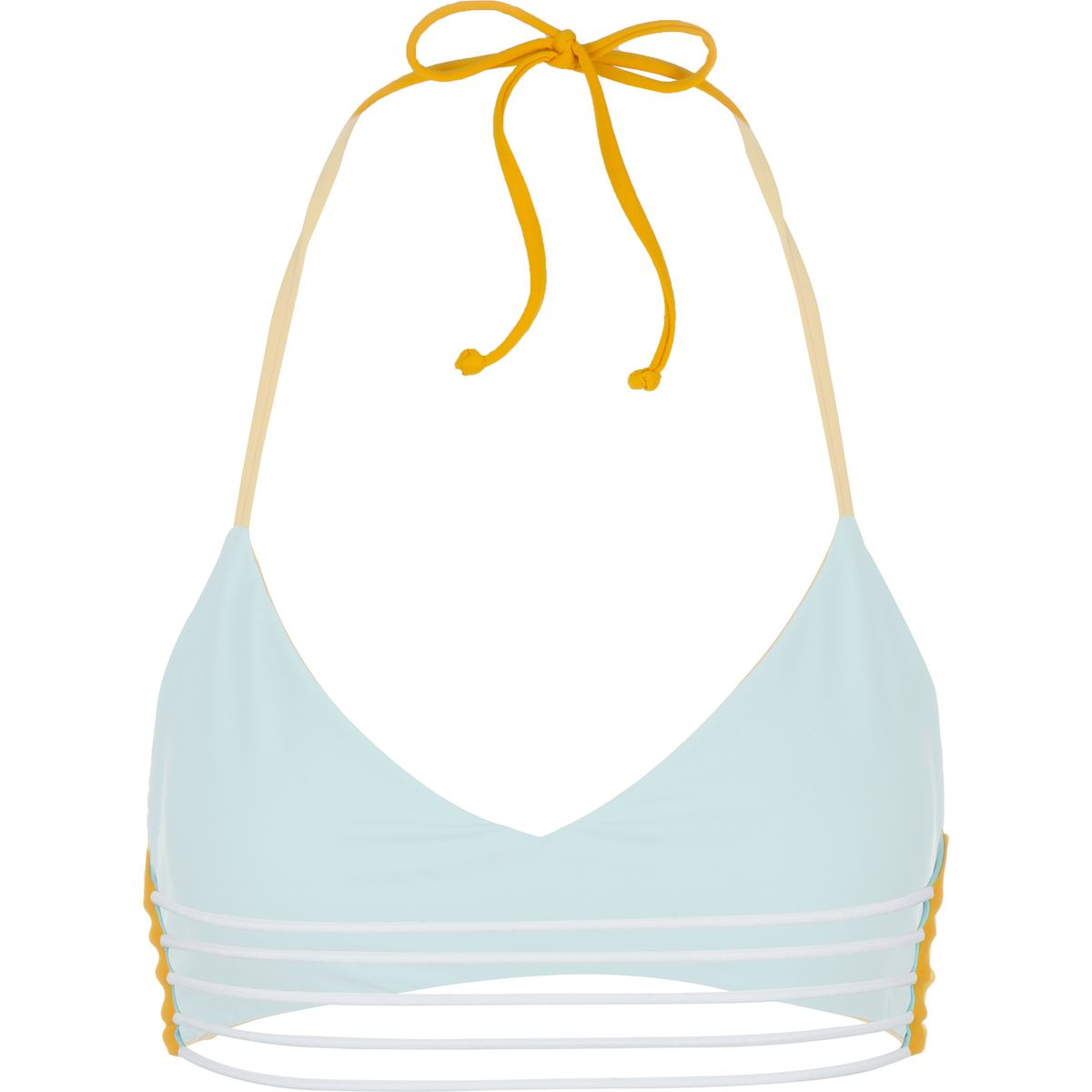 Basta Zunzal Solid Reversible Bungee Bralette Bikini Top - Women's ...