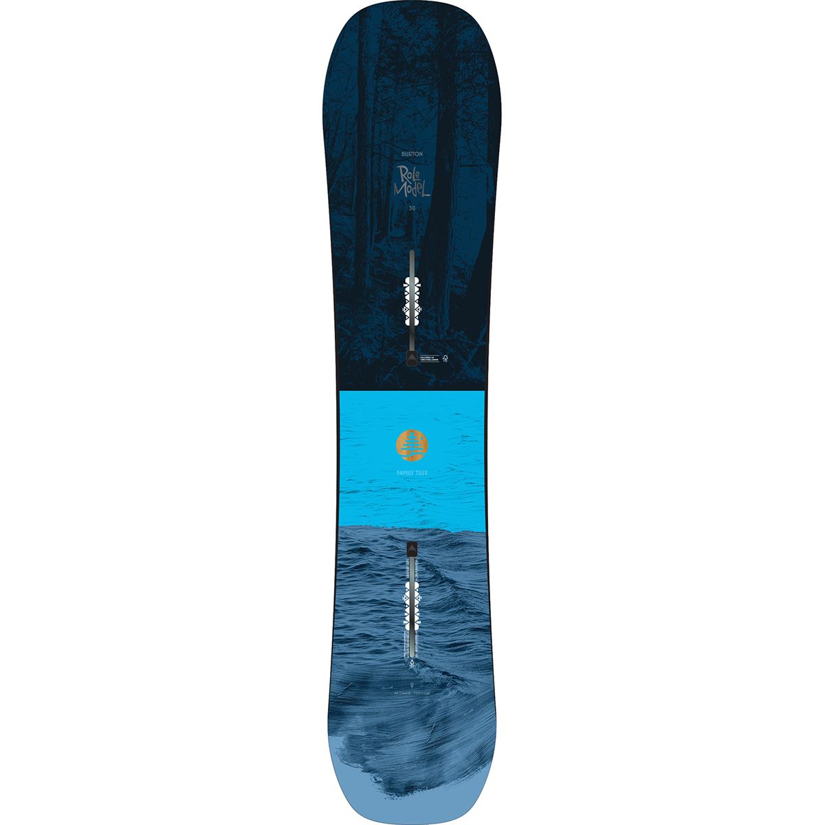 Burton Family Tree Role Model Snowboard - Kids' - Kids